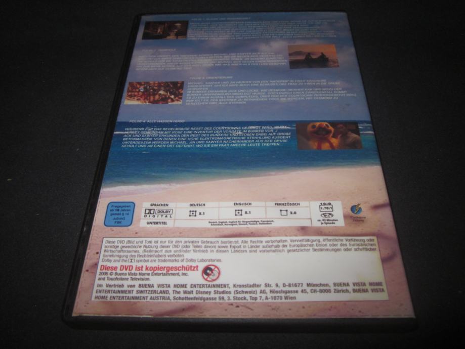 LOST Season 2. (trostruki DVD)