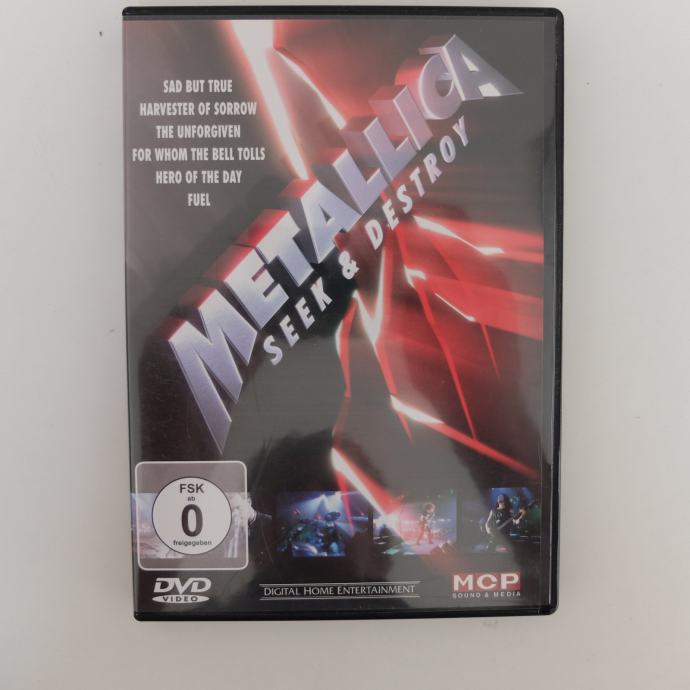 Metallica – Seek & Destroy, DVD