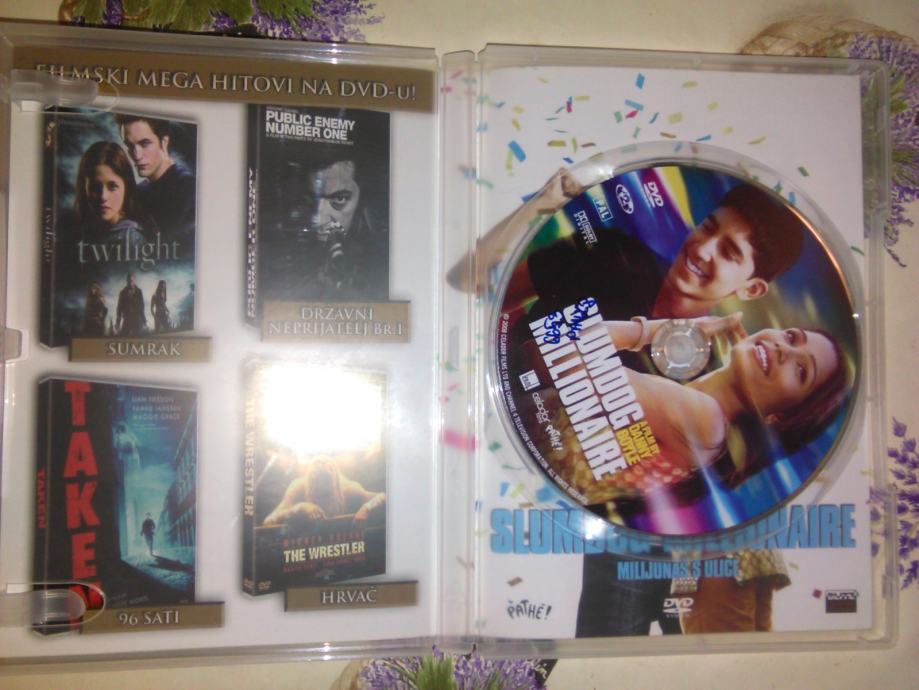 MILJUNAŠ S ULICE / SLUMDOG MILLIONAIRE, DVD izdanje prodajem