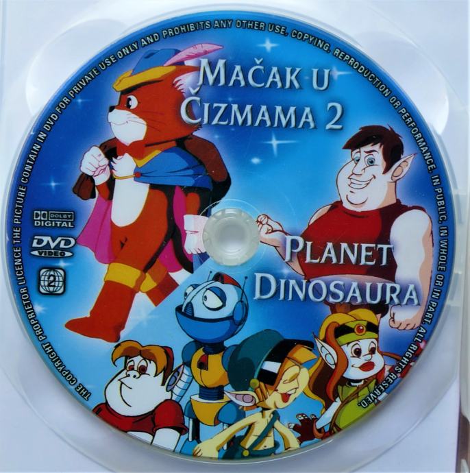 Najljepše bajke svijeta: Mačak u čizmama 2 & Planet dinosaura