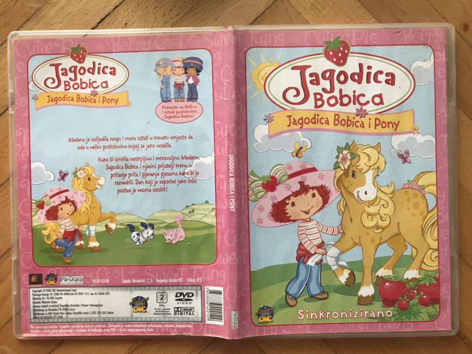 novi neraspakirani 5x DVD-a Jagodica Bobica DVD 1 2 3 4 5(2003.-2009.)