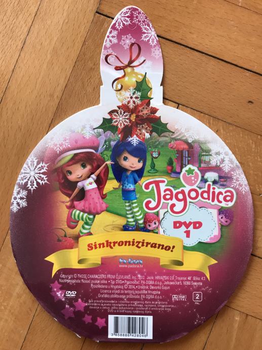 novi neraspakirani 4x DVD-i Jagodica Bobica DVD 1 2 3 4 (2010.-2015.)