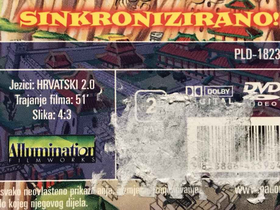 novi neraspakirani DVD Tajna o Mulan = The Secret of Mulan( 1998.)Pula