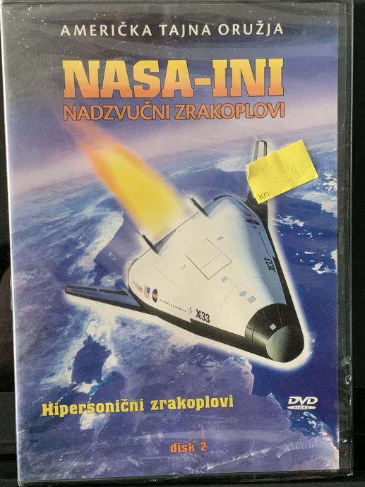 novi i neraspakirani DVD / Nasa-ini nadzvučni hipersonični zrakoplovi