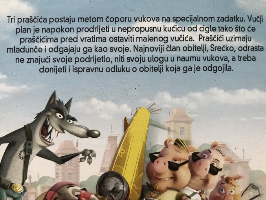 novi neraspakirani DVD Tri praščića i beba = 3 Pigs and a Baby (2008.)