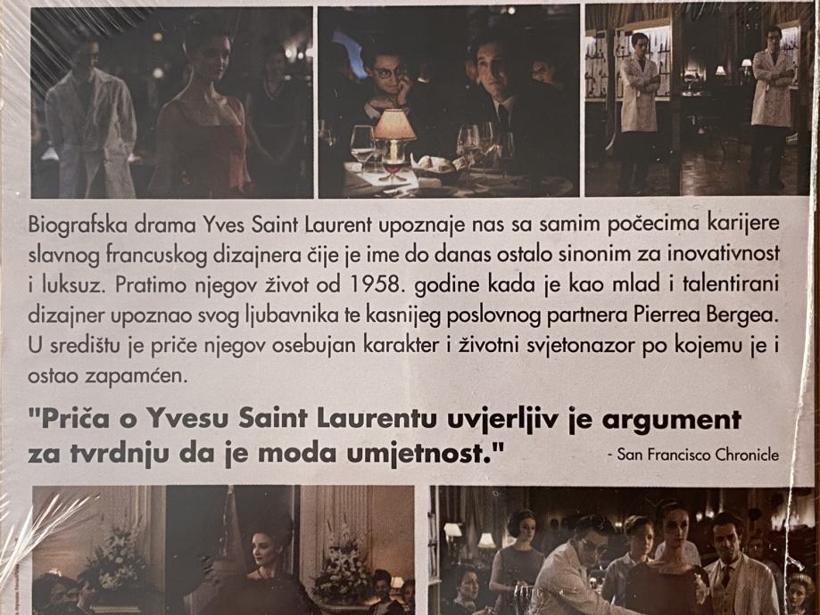 novi neraspakirani DVD Yves Saint Laurent (2014.) drama biografski