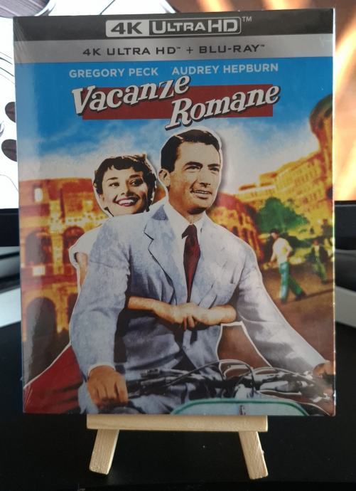 Praznik u Rimu (Roman Holiday) 4K + Blu-ray - novo