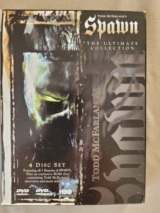 Spawn: The Ultimate Collection (DVD, 1999, 4-Disc Set)