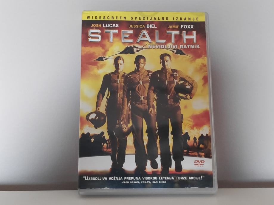 Stealth Nevidljivi Ratnik, dvd film