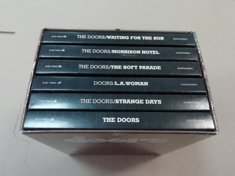 THE DOORS- PERCEPTION- 6XCD + 6X DVD BOX SET TOP