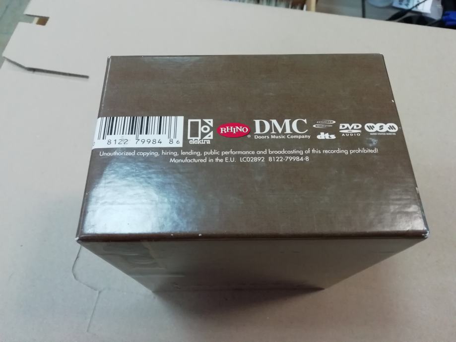THE DOORS- PERCEPTION- 6XCD + 6X DVD BOX SET TOP