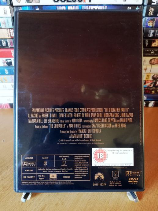 The Godfather BOX SET (1972-1990) 5xDVD / Fat Box