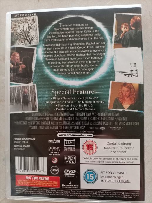 The Ring 2 DVD