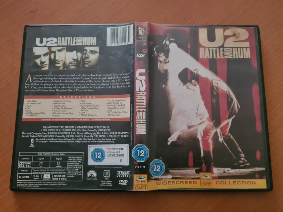 U2 / 6 kpl DVD - ova