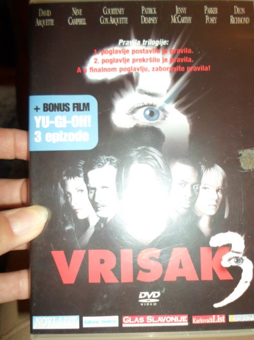 DVD-Vrisak