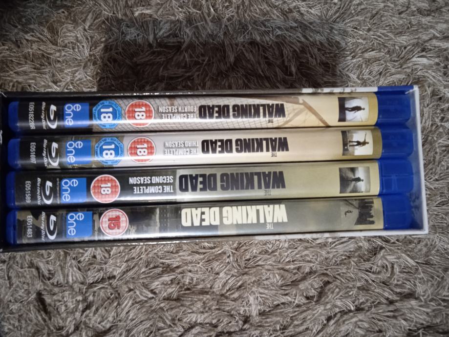 Waliking Dead - 15 bluray-eva