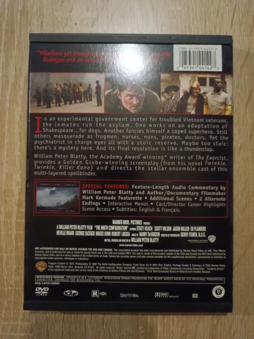 William Peter Blatty: The Ninth Configuration DVD
