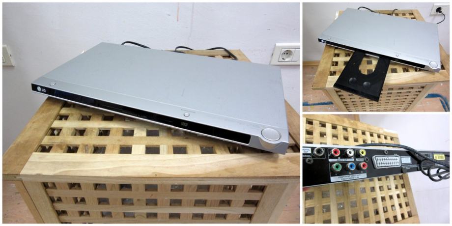 DVD Player LG DVX162 podržava DivX, MP3, windows media