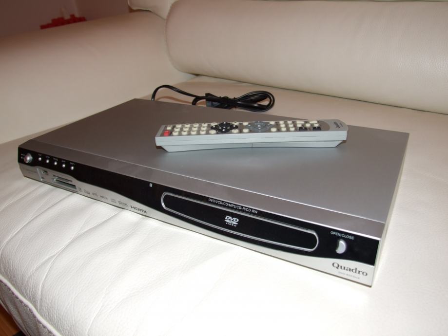 DVD player Quadro DVD-933 DivX, HDMI, USB, čitač kartica