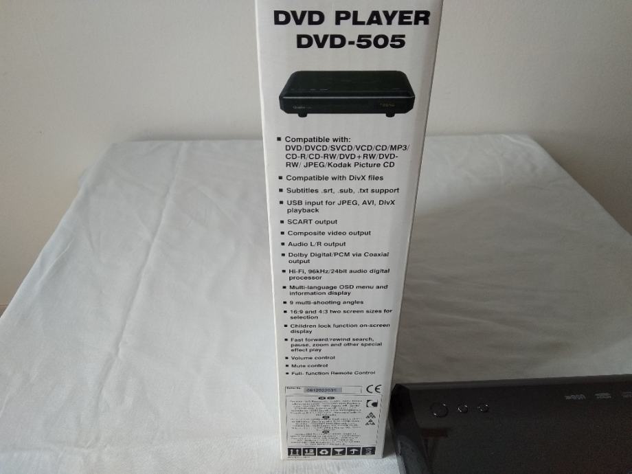 DVD Quadro, model 505, kao nov 10/10