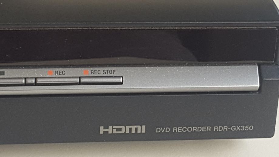 DVD snimač/player SONY RDR-GX350