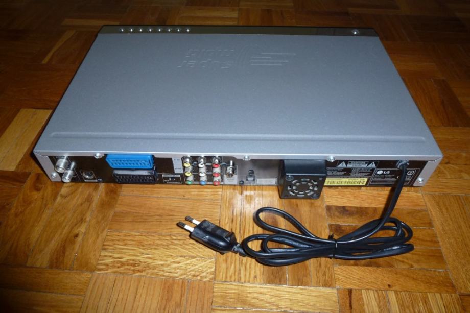 LG RH-188S SUPER MULTI DVD/HDD Recorder 160 GB, DIVX, MP3, JPEG, WMA