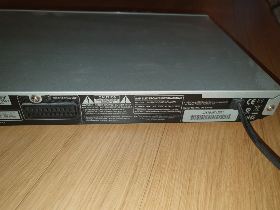 NAD T515 DVD/CD/MP3 Player