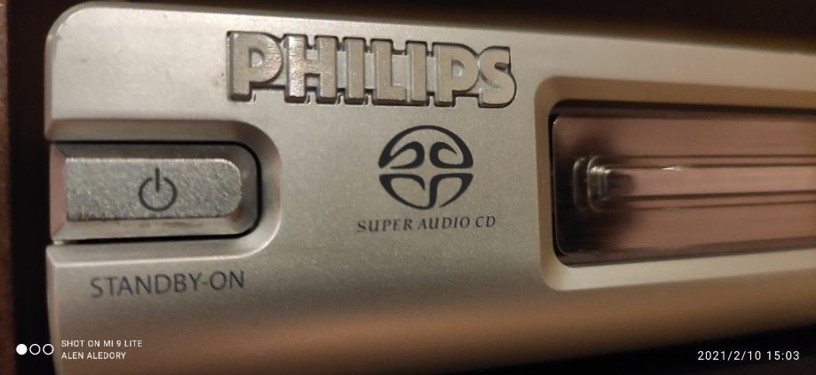 Philips dvp 720sa dvd player/sacd player