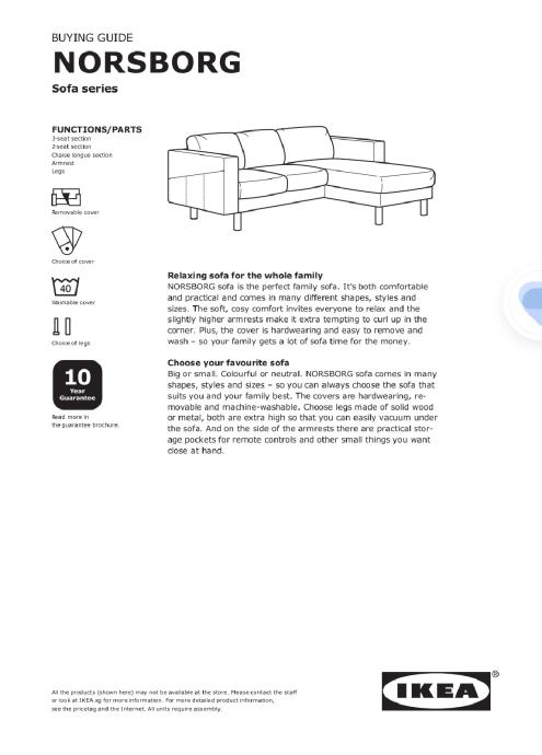 IKEA DVOSJED NORSBORG