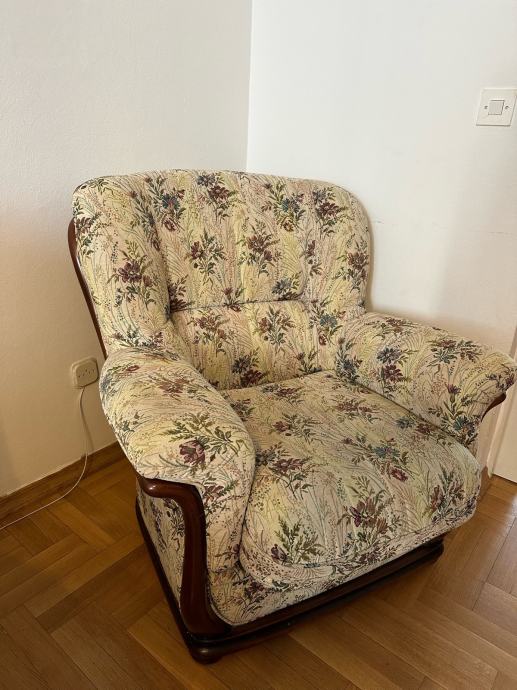 Set dvosjed, trosjed, fotelja