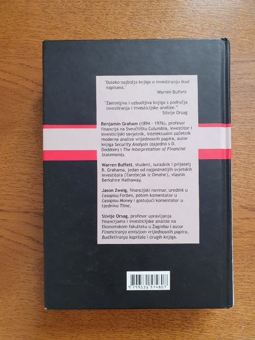 Inteligentni investitor Benjamin Graham (besplatna poštarina!)