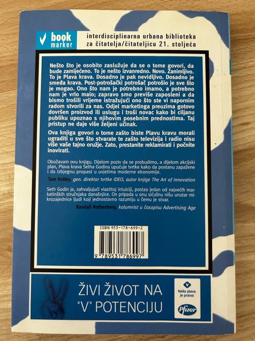 Knjiga Seth Godin Plava krava