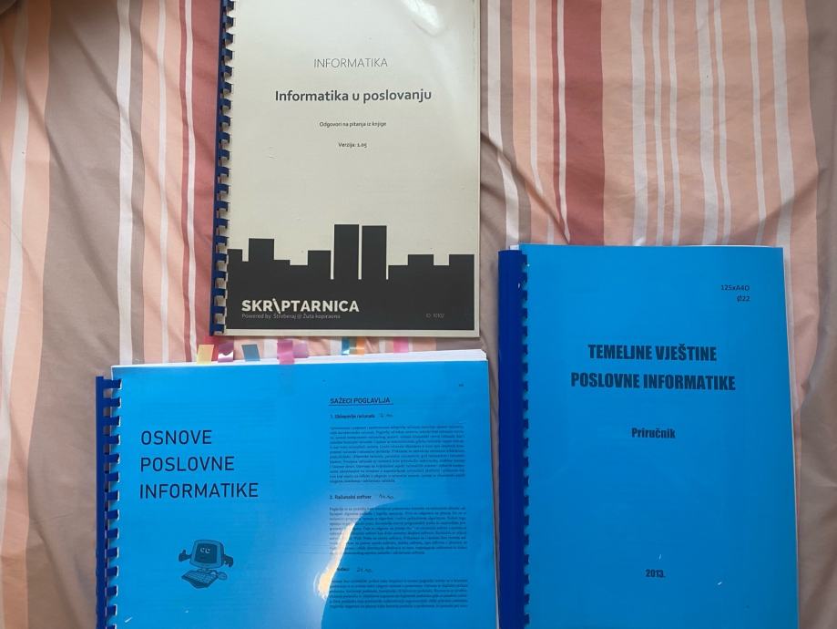 Osnove poslovne informatike - EFZG