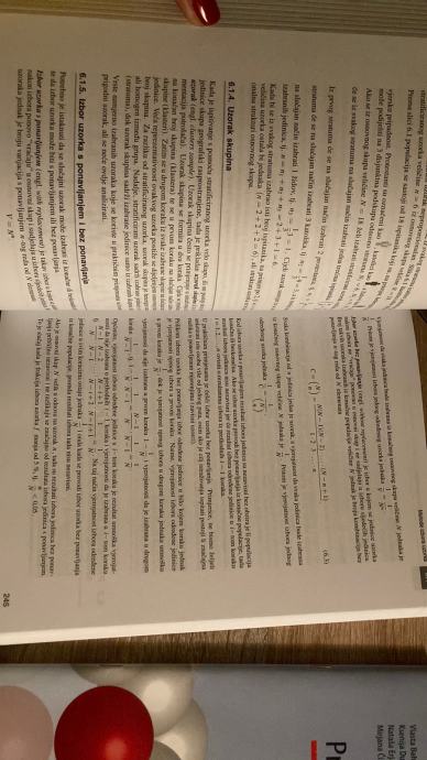 STATISTIKA + formule (EFZG)