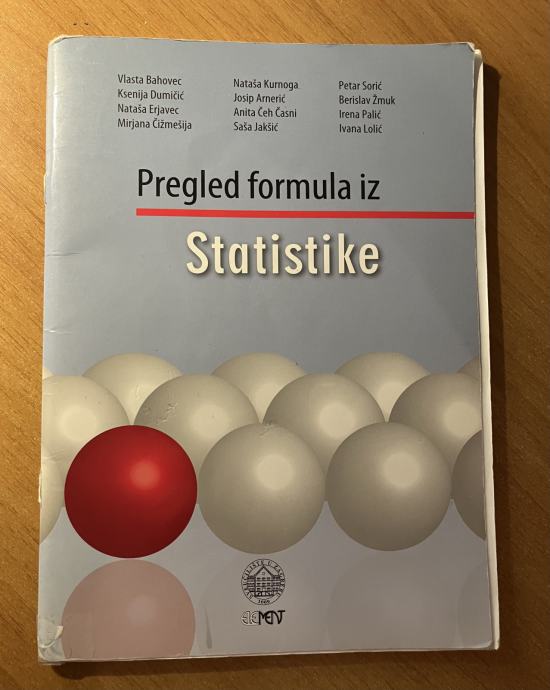 Statistika - knjiga i formule