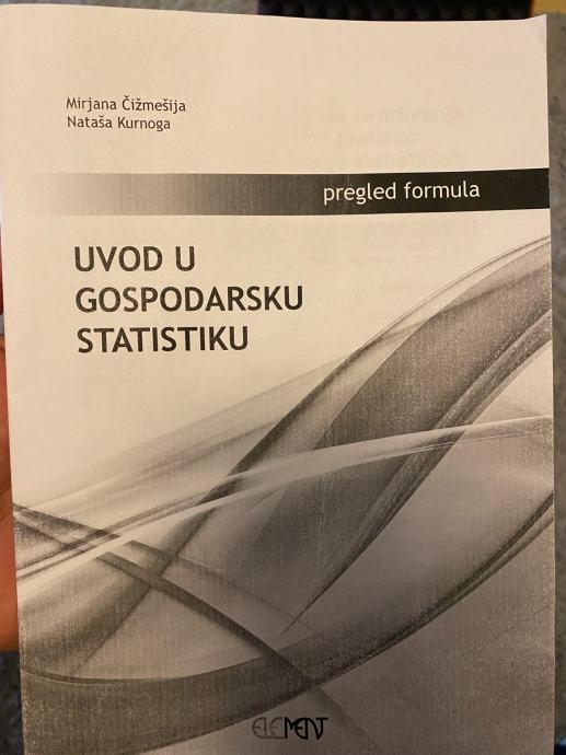 Uvod u gospodarsku statistiku