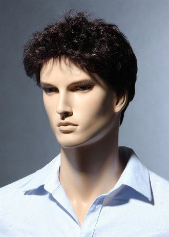 Muška perika Kanekalon za sve oblike frizura Napravite frizuru sami