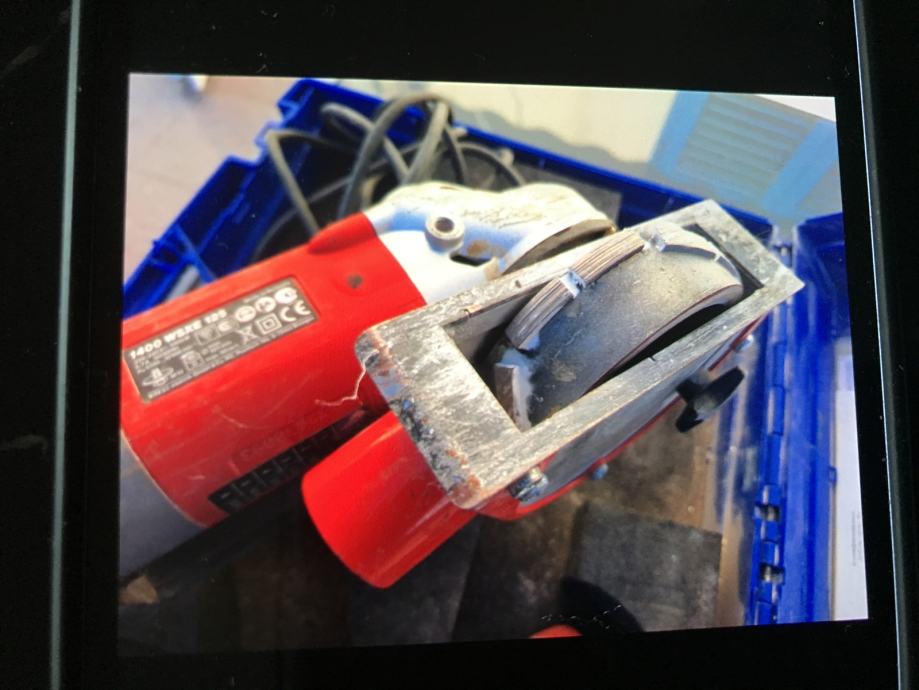 Glodalica za utore u zidu