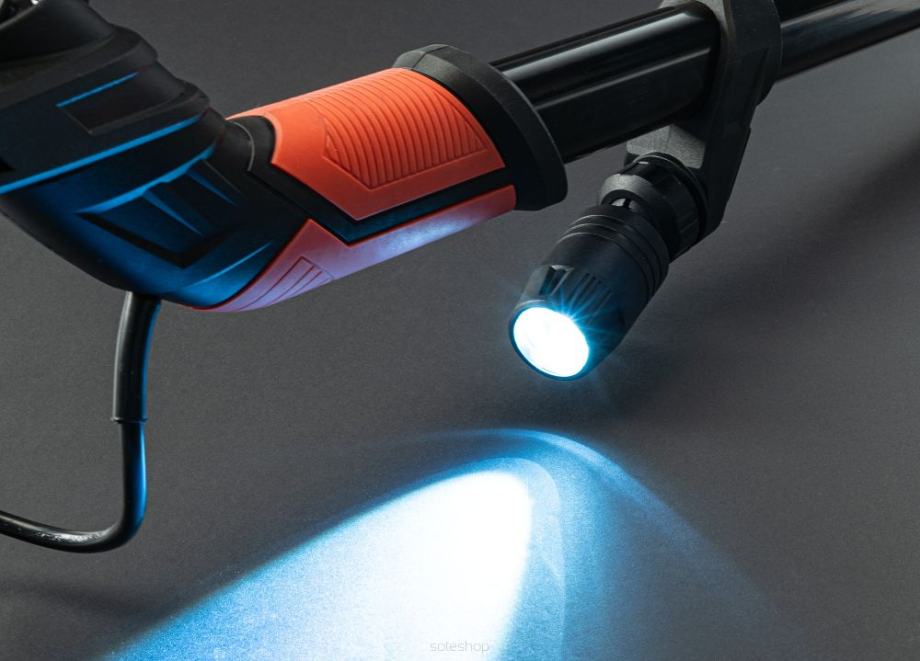 Žirafa za brušenje zidova i stropova 225 mm sa LED+trokutastom glavom