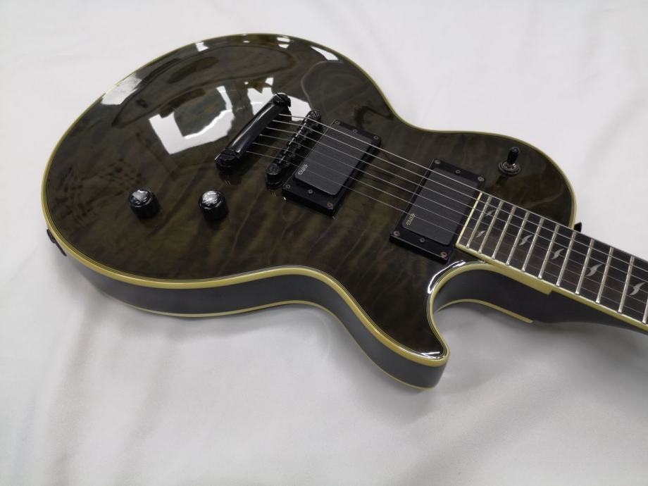 Epiphone Les Paul Custom Prophecy EX Midnight Ebony EMG