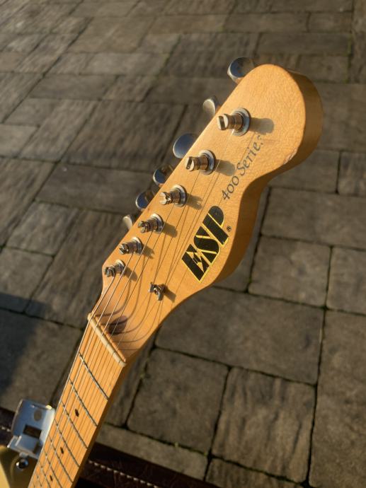 ESP TELECASTER 400 series fender headstock butterscotch blon SPUŠTENO!