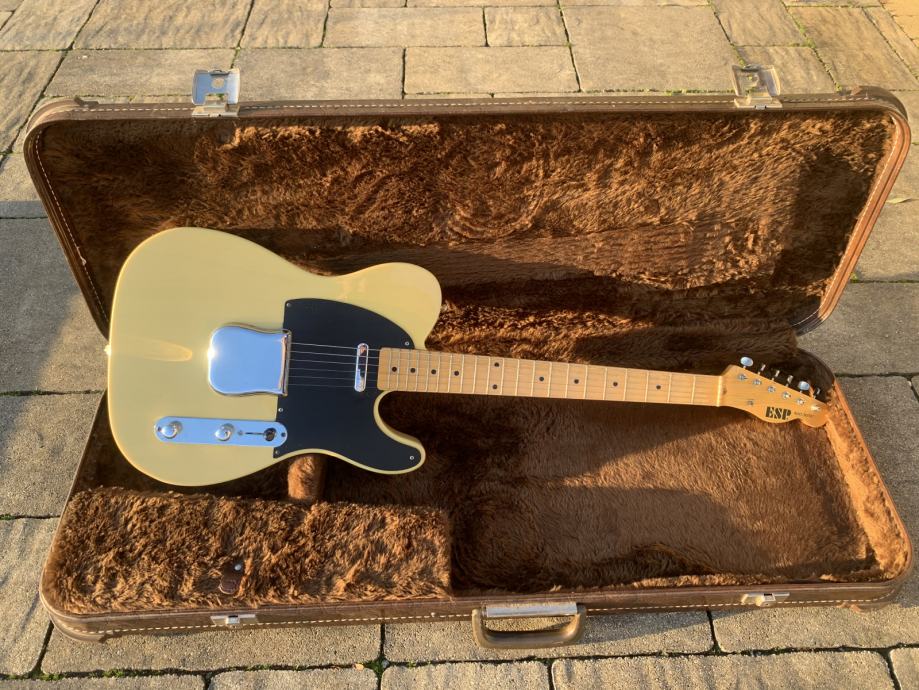 ESP TELECASTER 400 series fender headstock butterscotch blon SPUŠTENO!