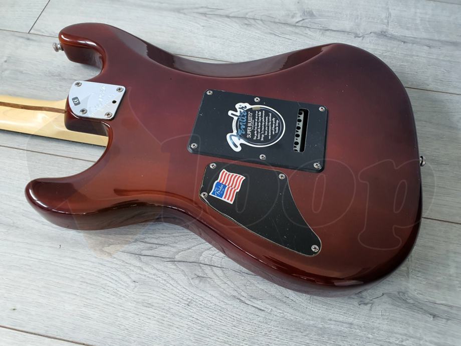 Fender American Deluxe Stratocaster FMT HSS Tobacco Sunburst