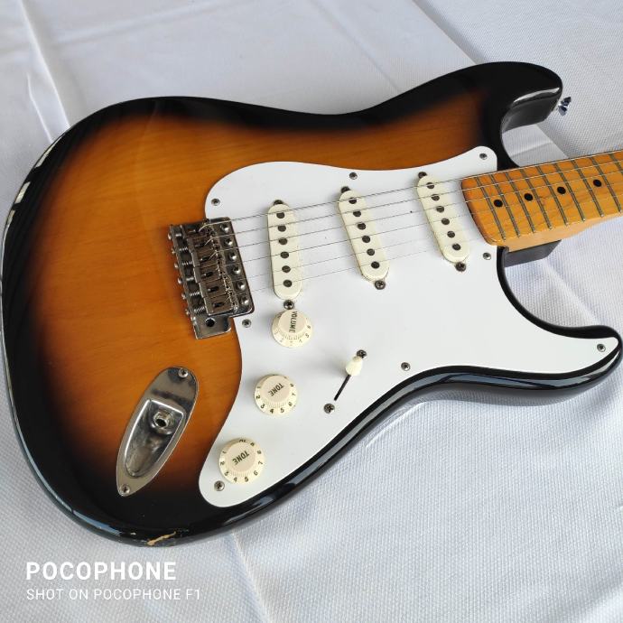 P/M Fender stratocaster Reissue 57 - Japan
