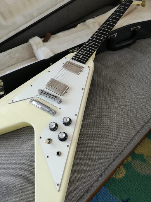Gibson Flying V, classic white - 2009.