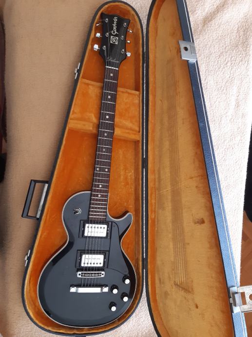 Godwin Deluxe Les Paul made in Italy (for USA) 80.god. + kofer