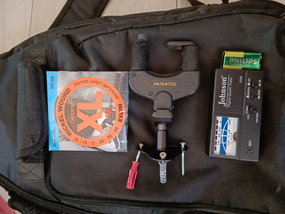 Greg Bennett Interceptor IC-10, dobro očuvana s dodatnom opremom, 8/10