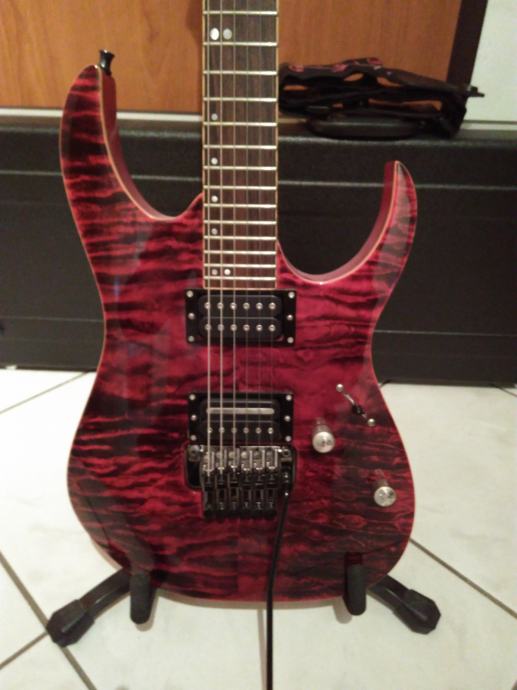 IBANEZ RG 920 QMZ RDT PREMIUM RED DESERT - OČUVANO