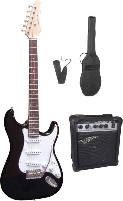 MSA Musikinstrumente električna gitara - komplet set