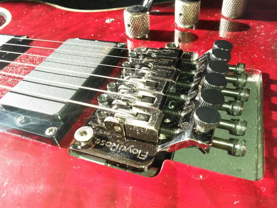 Schecter Hellraiser Sunset FR - Reverse Headstock